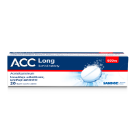 ACC LONG 600 mg x 20 šumivých tablet - Lékárna.cz