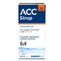 Příbalový leták - ACC Sirup 20 mg/ml 100 ml - Lékárna.cz