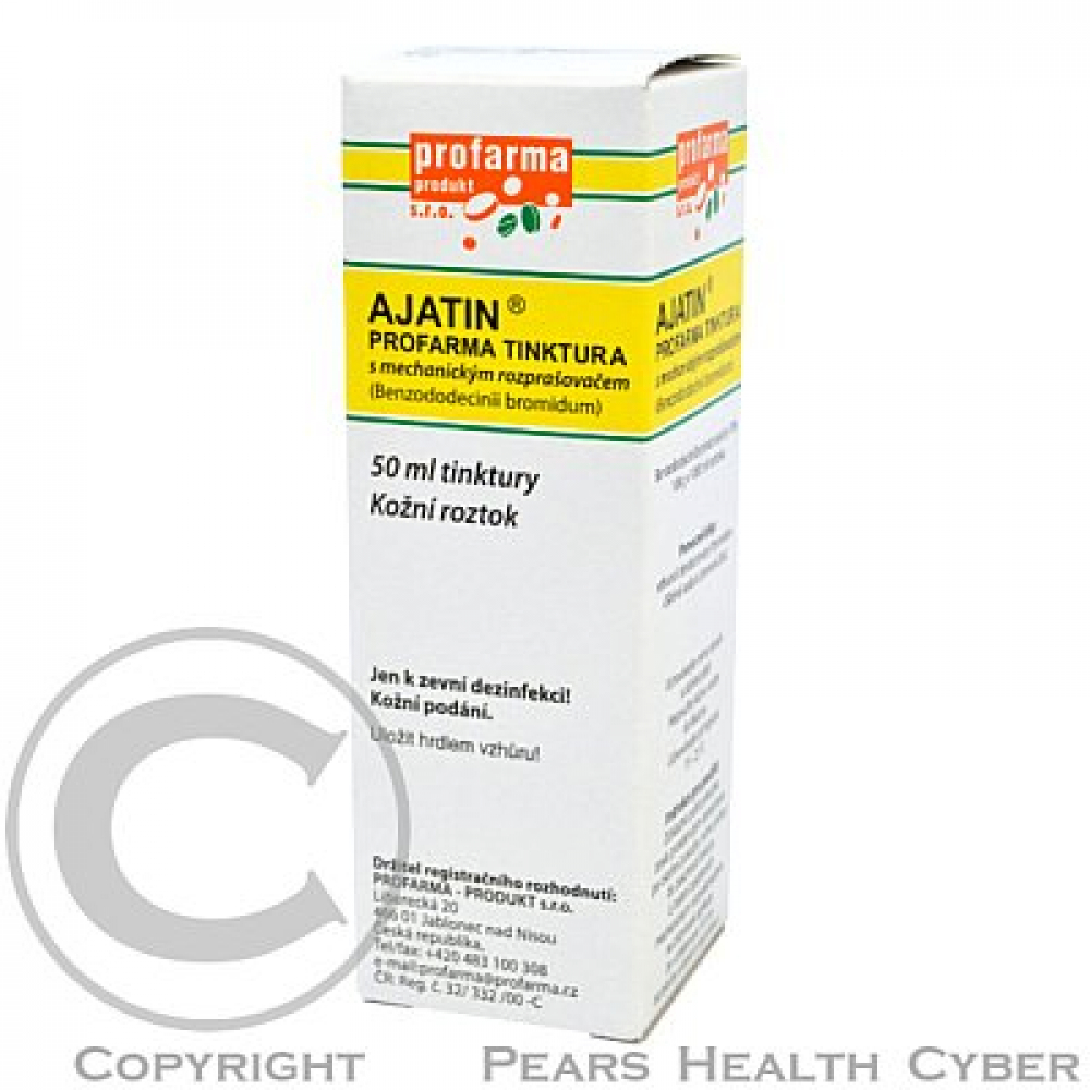 AJATIN Profarma tinktura kožní roztok 50 ml | SrovnejLeky.cz