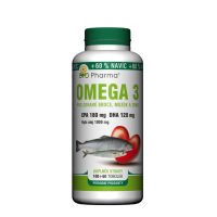 BIO PHARMA Omega 3 1000 mg + EPA + DHA 100+60 tobolek - Lékárna.cz