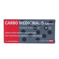 SANOVA Carbo Medicinalis 20 tablet - Lékárna.cz