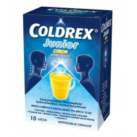 Příbalový leták - COLDREX Junior citron 10 sáčků - Lékárna.cz