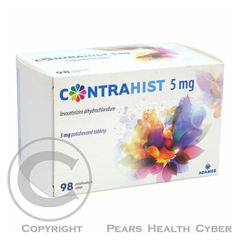 CONTRAHIST 5 MG 98X5MG Potahované tablety - Lékárna.cz