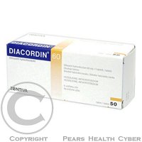 DIACORDIN 60 50X60MG Tablety - Lékárna.cz