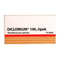 DICLOREUM 100 mg 10 čípků - Lékárna.cz