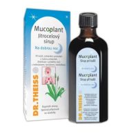 DR. THEISS Mucoplant jitrocelový sirup při kašli Na dobrou noc 250 ml ...