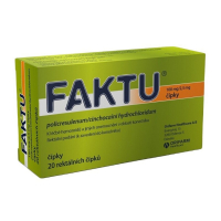 FAKTU 100mg/2.5mg čípky 20 kusů - Lékárna.cz