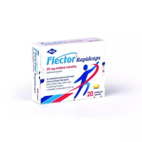 FLECTOR Rapidcaps 25mg 20 tobolek - Lékárna.cz