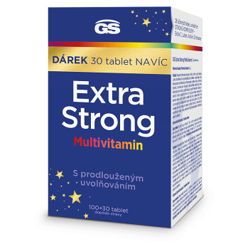 GS Extra strong multivitamin 100 + 30 tablet NAVÍC - Lékárna.cz