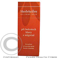 HERBACTIVE-gel - bolest hlavy + migréna 20 ml PAVES - Lékárna.cz