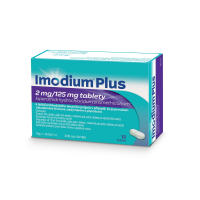 Příbalový leták - IMODIUM® Plus 2 mg/125 mg tablety - Lékárna.cz