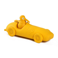 KIWI WALKER Hračka pes Cigar latex pískací oranžová 19 cm - Lékárna.cz