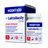 MODRÝ KÓD LaktoBacily forte 30 tobolek - Lékárna.cz