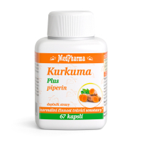 MEDPHARMA Kurkuma plus piperin 67 kapslí - Lékárna.cz
