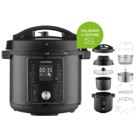 CONCEPT CK8000 Cookery multifunkční tlakový hrnec s air fry poklicí - Lékárna.cz
