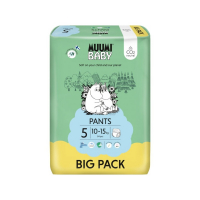 MUUMI BABY Walkers 5 Maxi+ 10-15 kg kalhotkové eko pleny 54 ks - Lékárna.cz