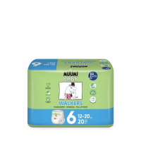 MUUMI BABY Walkers 6 Junior 12-20 kg kalhotkové eko pleny 20 ks ...