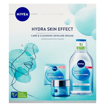 NIVEA Hydra Skin Effect Face Dárková sada - denní hydratační gel Hydra ...