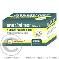 Ovulační test Seratec LH MAX 6ks - Lékárna.cz
