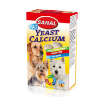 SANAL Yeast Calcium kvasinky pes a.u.v. 100 tablet - Lékárna.cz