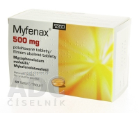 Příbalový leták - MYFENAX 500 MG 50X500MG Potahované tablety - Lékárna.cz