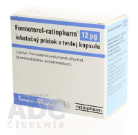 Příbalový leták - FORMOTEROL-RATIOPHARM 12 MCG INH CPS 60X12RG+APL ...