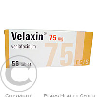 Příbalový leták - VELAXIN 75 MG 56X75MG Tablety - Lékárna.cz