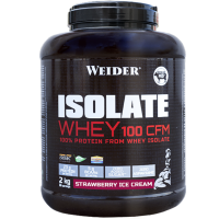 WEIDER Isolate whey 100CFM syrovátkový isolát jahodová zmrzlina 2000 g - Lékárna.cz